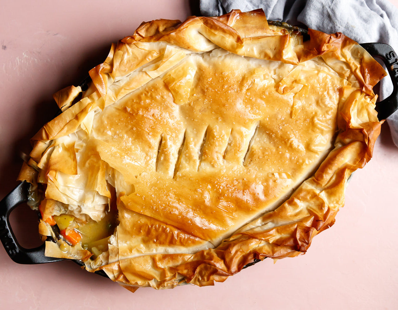 Phyllo Chicken Pot Pie (Zwilling Recipe) – Atlanta Grill Company