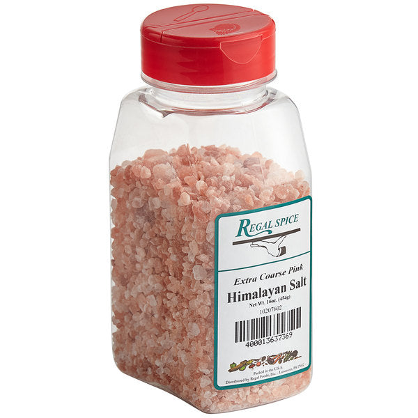 Regal Spice Extra Coarse Himalayan Salt – 16 oz. – Atlanta Grill Company