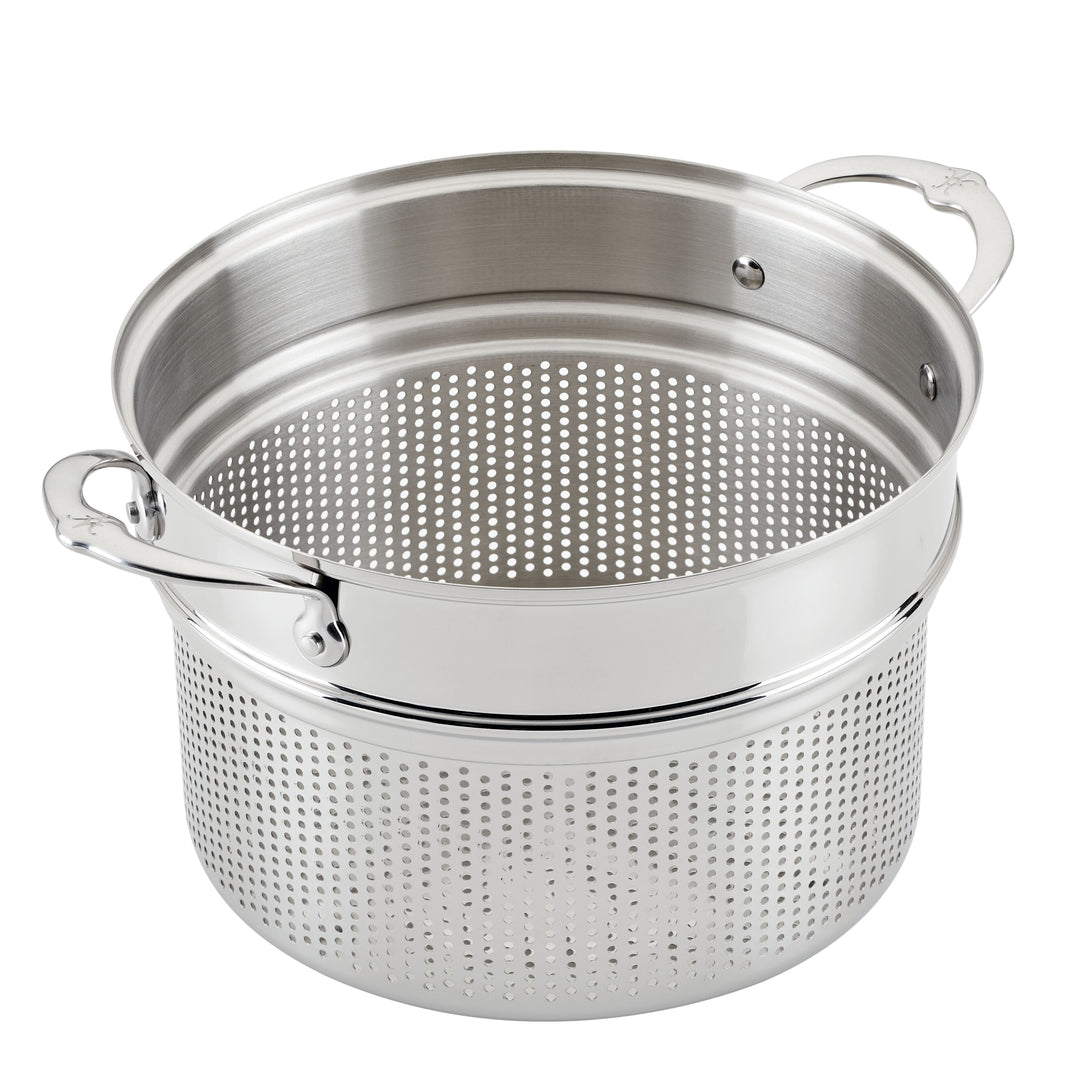 Hestan Provisions Stainless Steel Pasta Insert, 8-Quart – Atlanta Grill ...