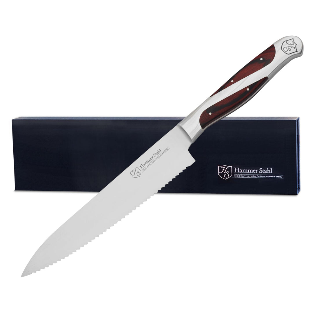 Hammer Stahl 6" Serrated Utility Knife – Atlanta Grill Company