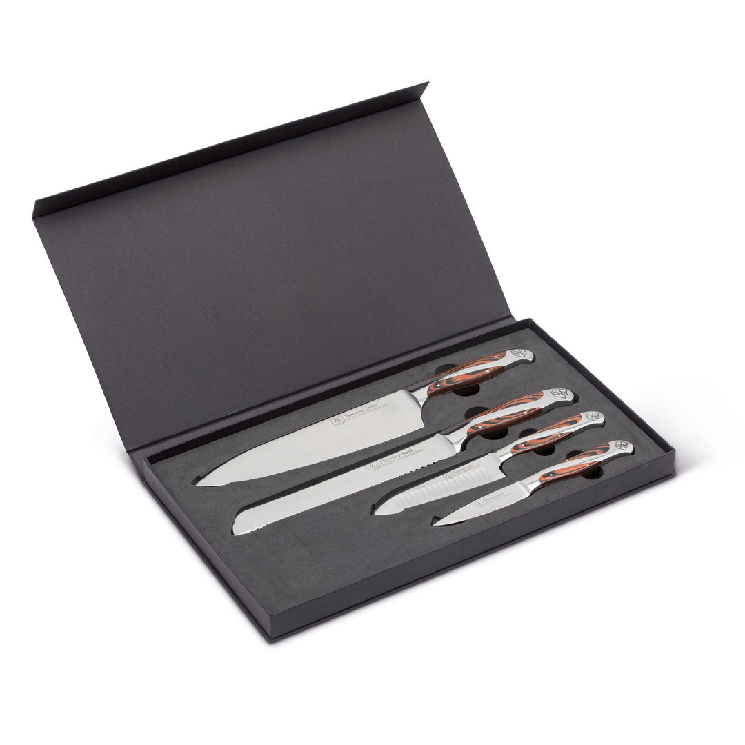 Hammer Stahl 4 Piece Cutlery Essentials Set – Atlanta Grill Company