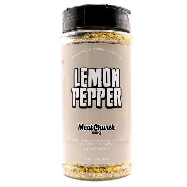 Meat Church: Gourmet Lemon Pepper Seasoning – Atlanta Grill Company