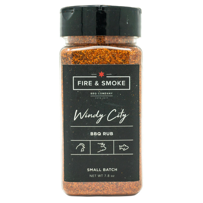 Fire & Smoke Windy City Rub 7.8 oz – Atlanta Grill Company