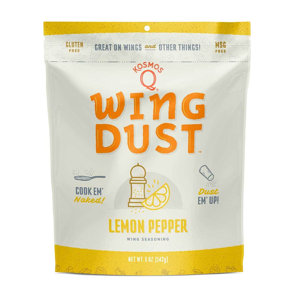 Kosmo's Q: Lemon Pepper Wing Seasoning – Atlanta Grill Company