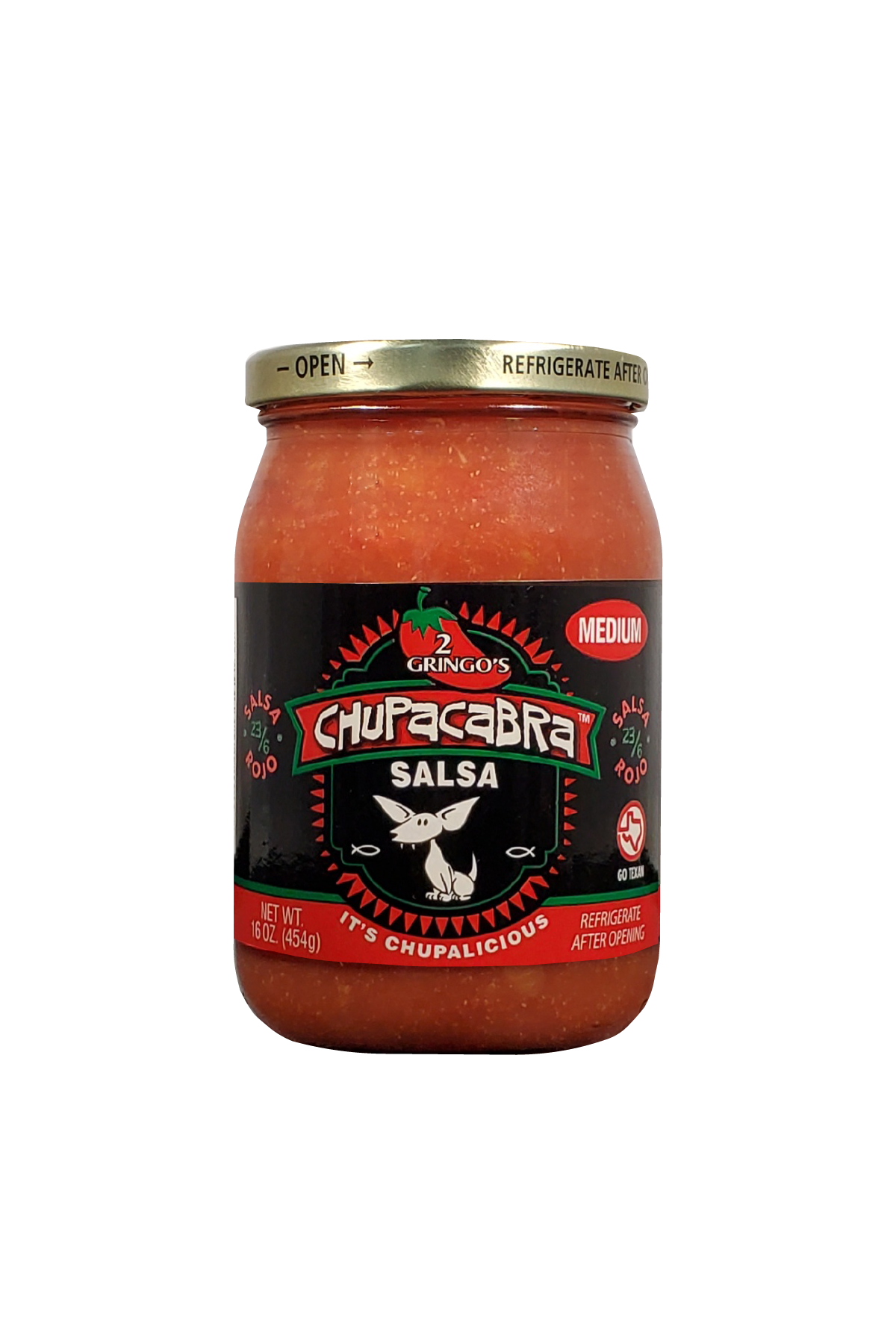 2 Gringo's Chupacabra Salsa - Medium – Atlanta Grill Company