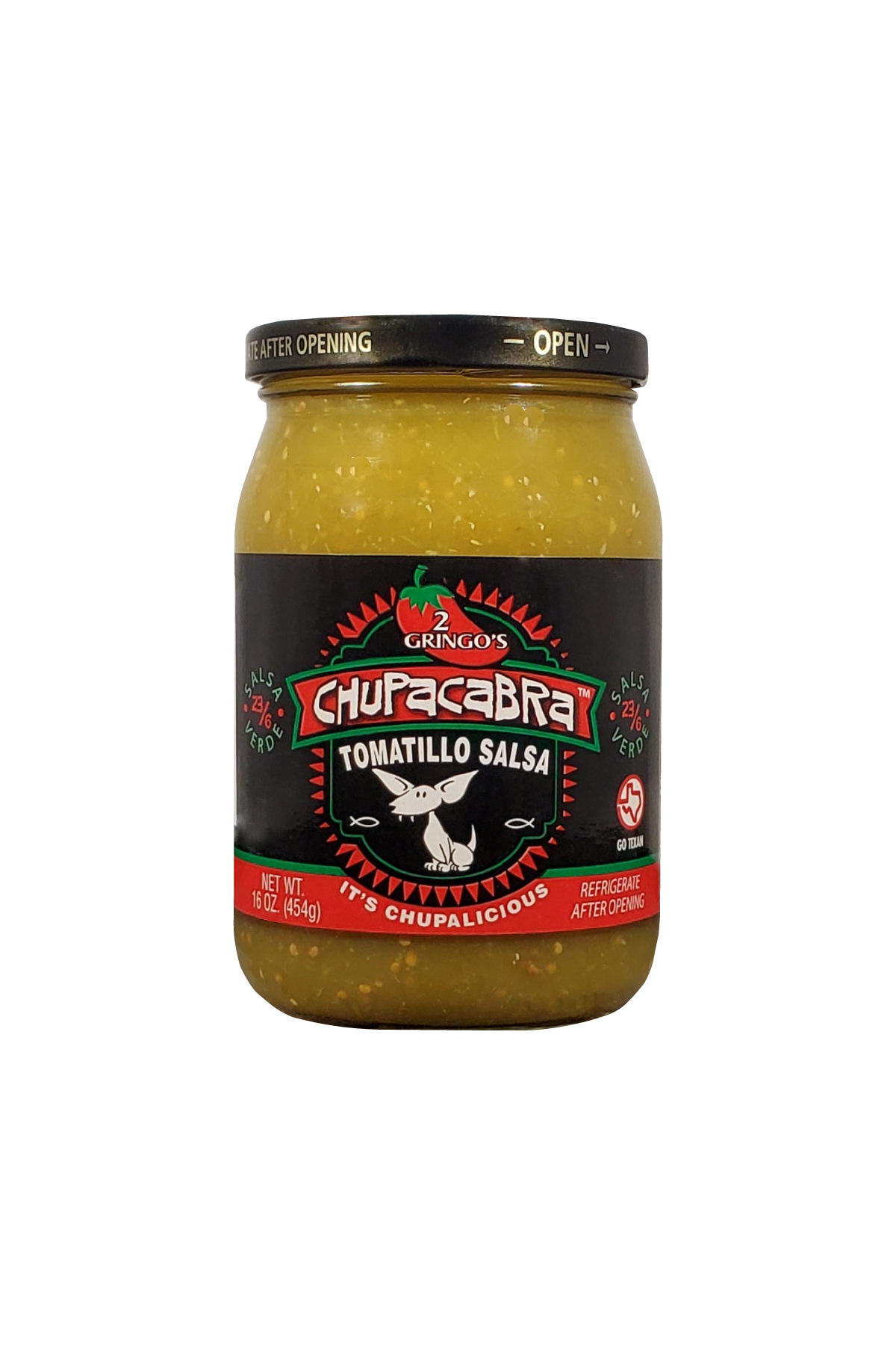 2 Gringo's Chupacabra Salsa - Tomatillo – Atlanta Grill Company