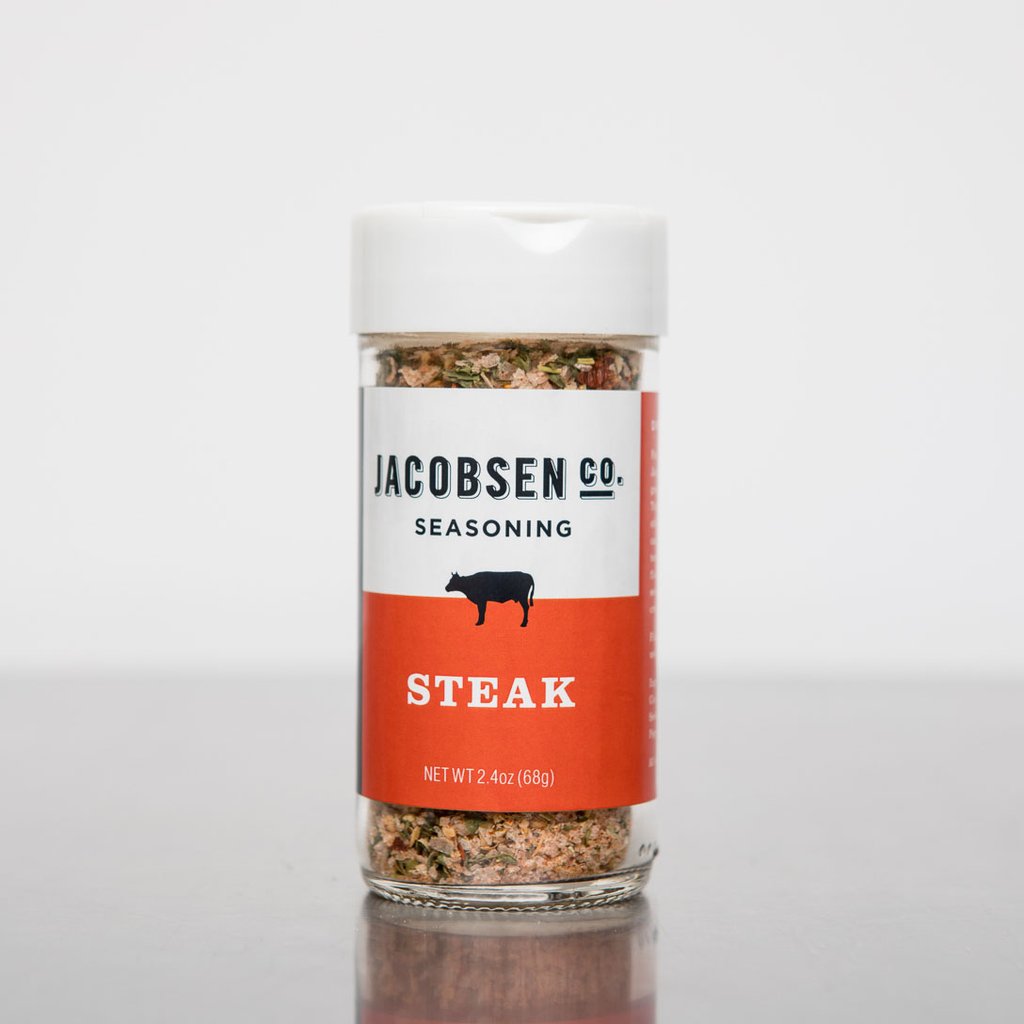 Jacobsen Salt Co. Steak Seasoning 2.4oz – Atlanta Grill Company